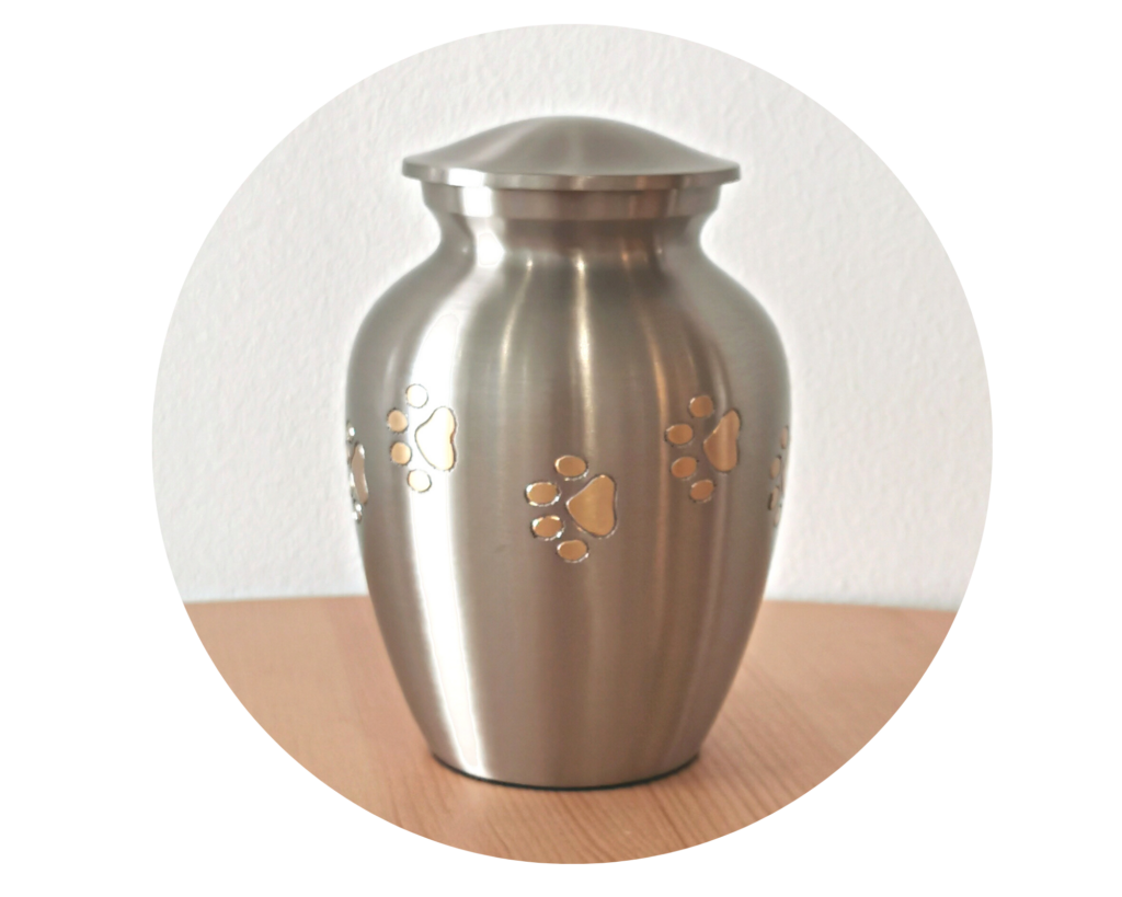 Premium Silver Paw Brass Urn (UB07) – piepie.com.my